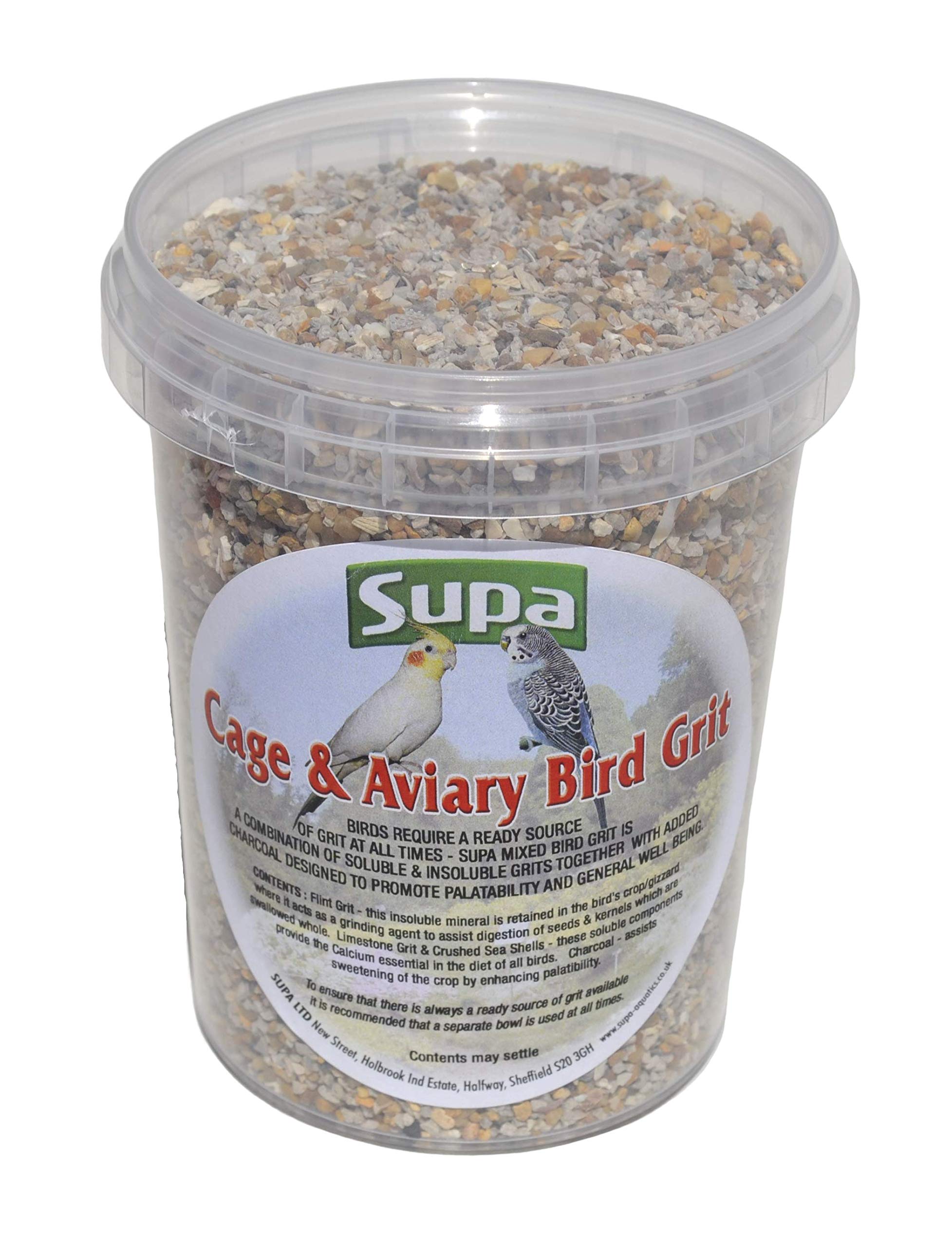 Supa Cage and Aviary Bird Grit 500 ml, Pack of 6, Combination Of ...