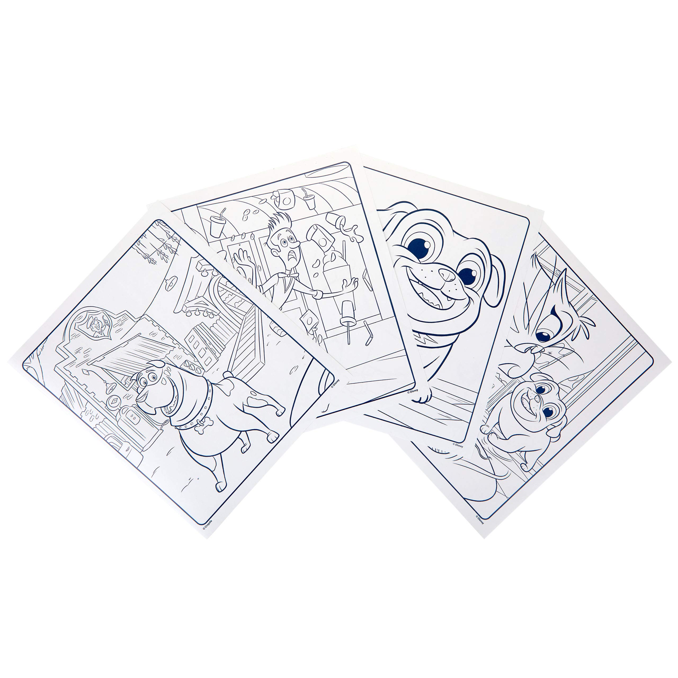 Buy Crayola Puppy Dog Pals, Color Wonder Book, 18 Mess Free Coloring ...