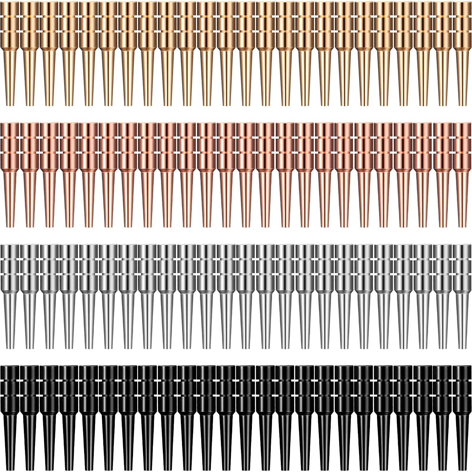 Amazon.com: Leitee 96 Pieces Metal Cribbage Board Pegs Fit 1/8 Holes ...