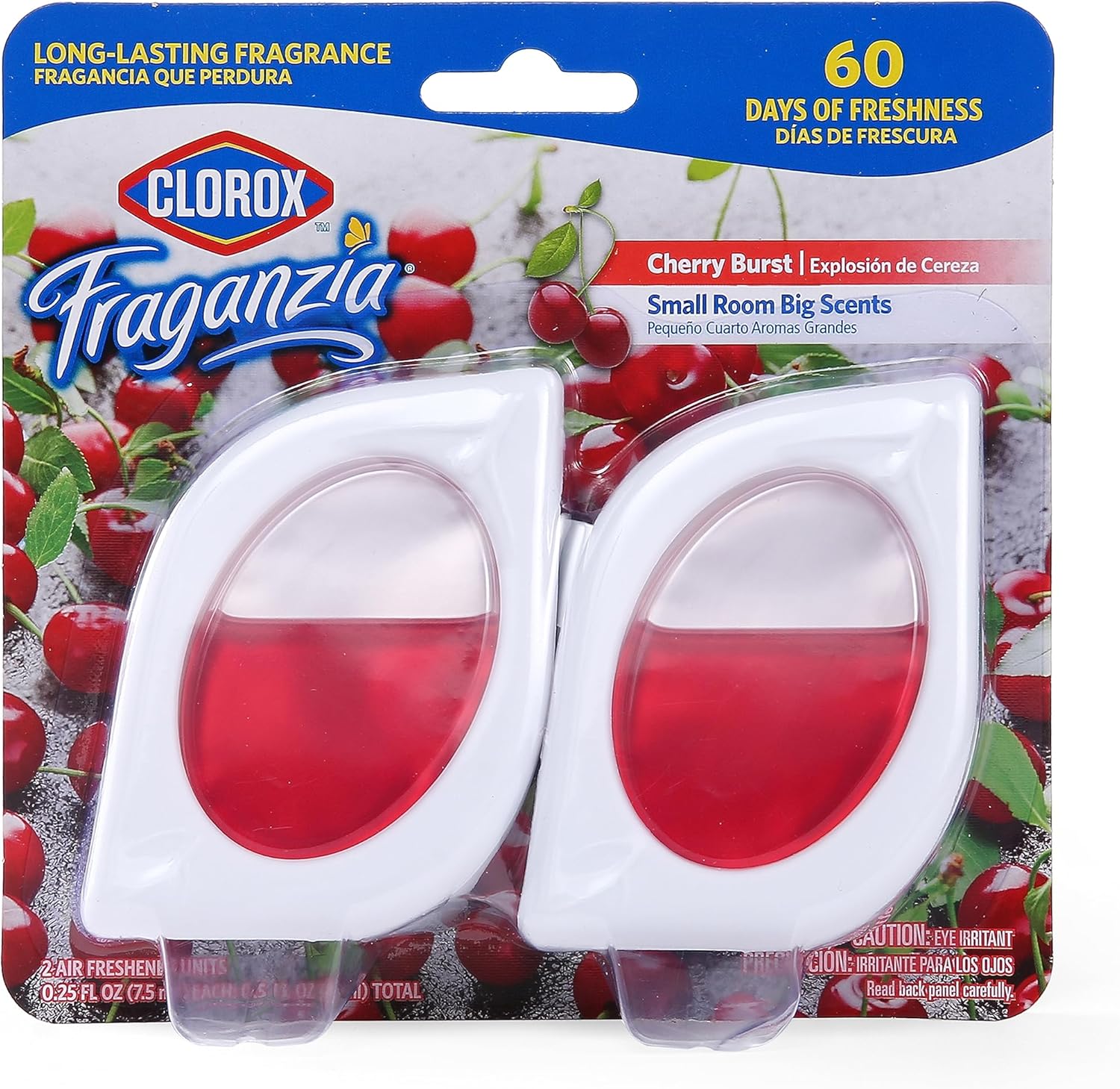Amazon.com: Clorox Fraganzia Small Rooms Air Freshener, Cherry Burst ...