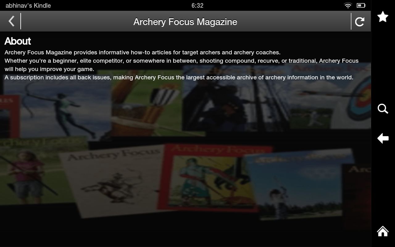 Archery Focus Magazine - App on the Amazon Appstore