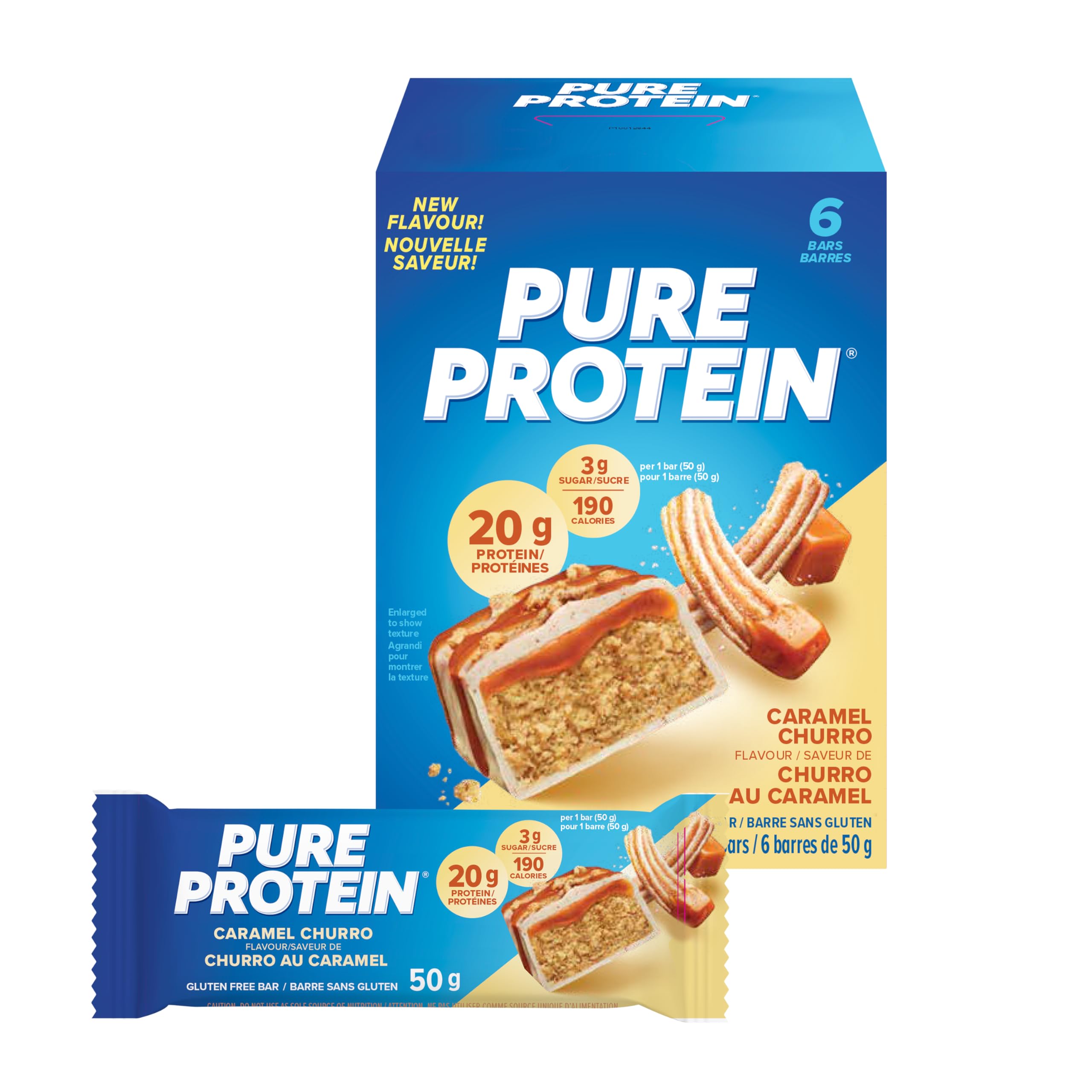 Pure Protein Bars - Nutritious, Gluten Free bar, made with Whey protein ...