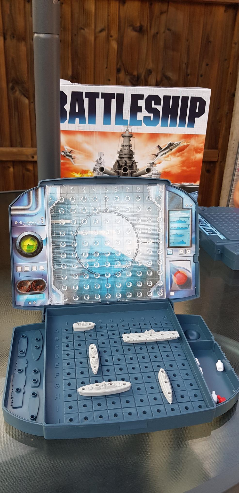 Hasbro Battleship Classic Board Game Strategy Game Ages 7 and Up for 2 ...
