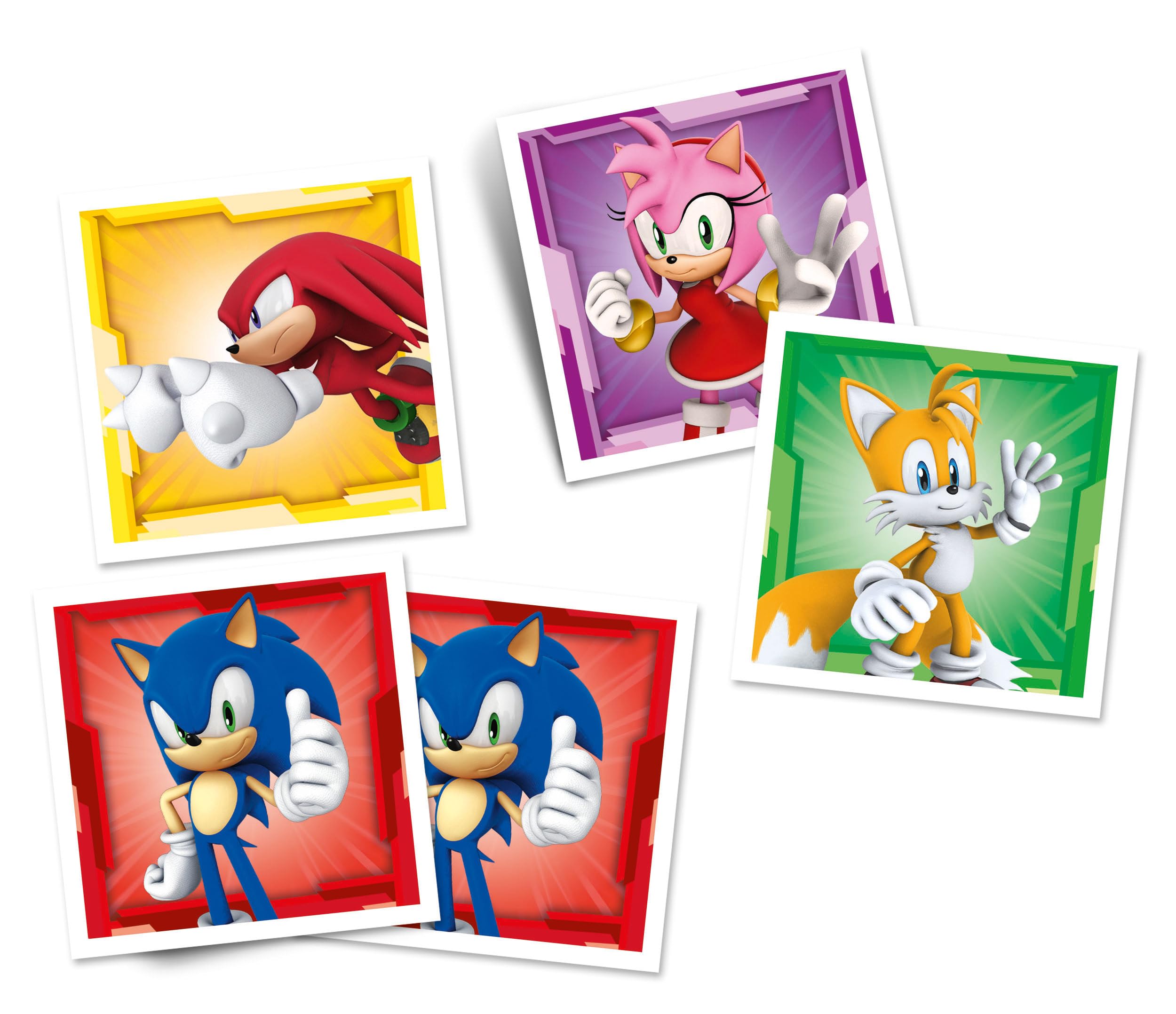 Clementoni Educational Game Memo Sonic 80 Tiles – Game For Children 4-6 ...