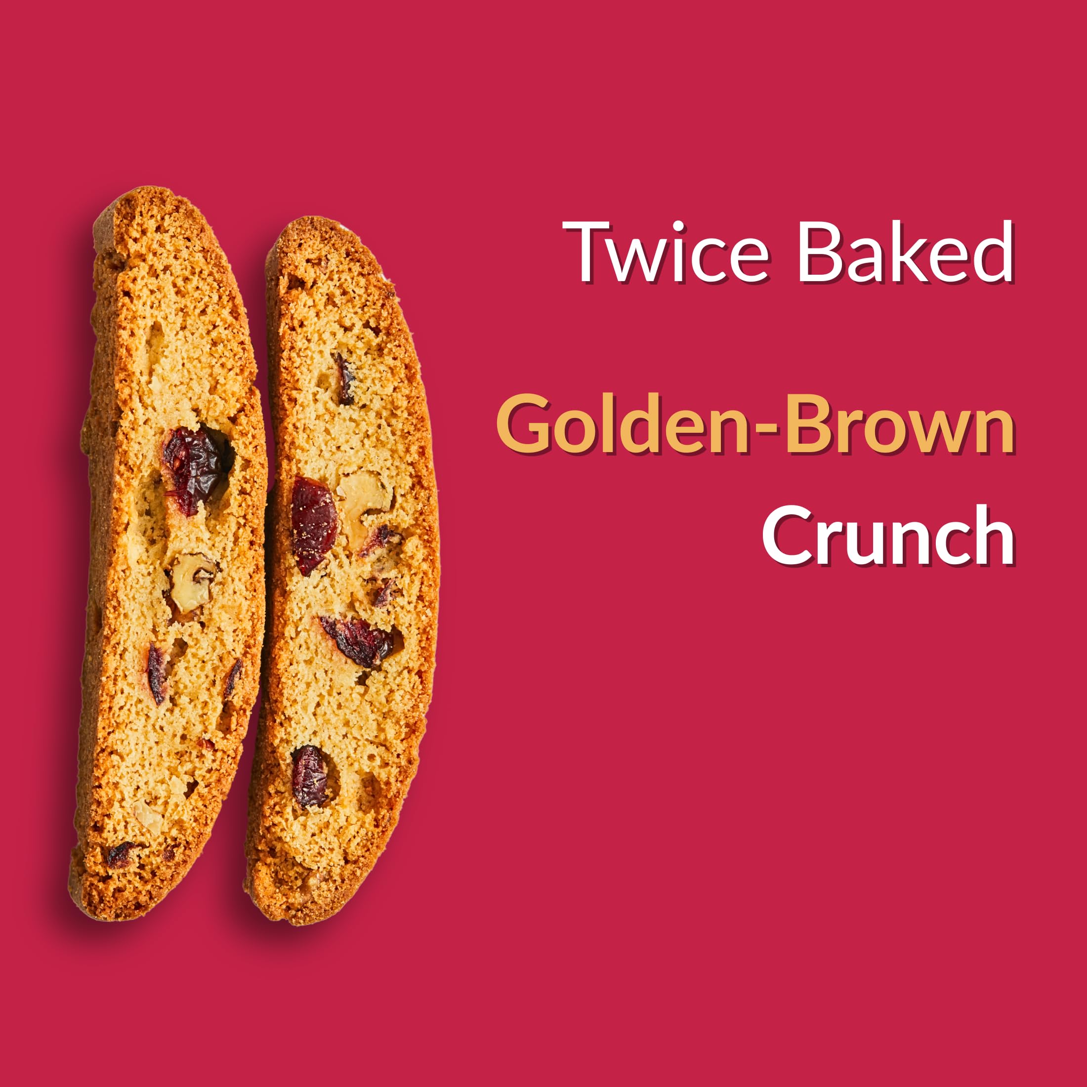 Snapklik.com : DeLallo Cranberry Walnut Biscotti, (4 Pack) Authentic ...