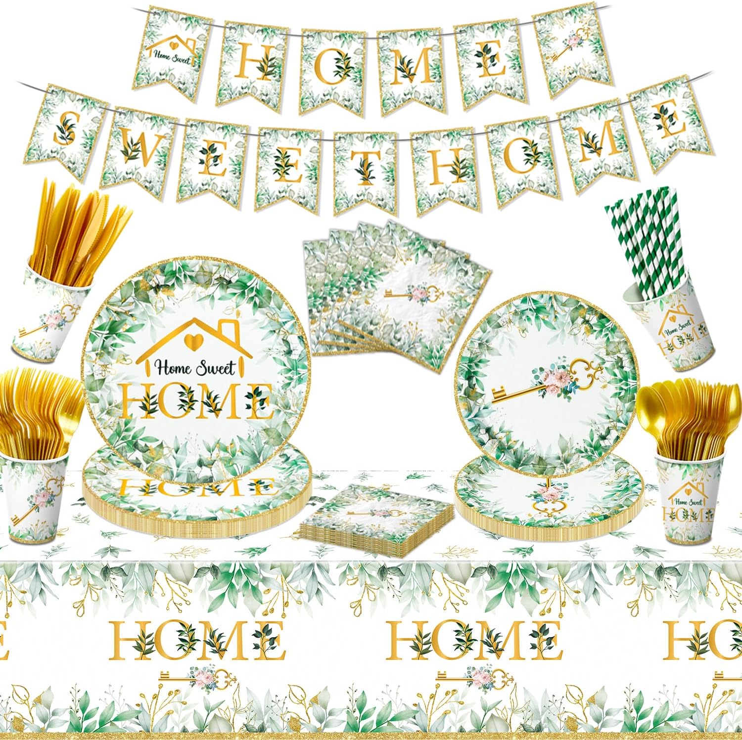Amazon.com: 162 Pieces Housewarming Party Decorations - Including House ...