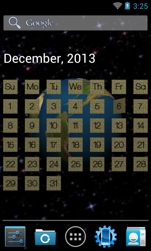 3D Calendar (Free) Live Wallpaper - App on Amazon Appstore