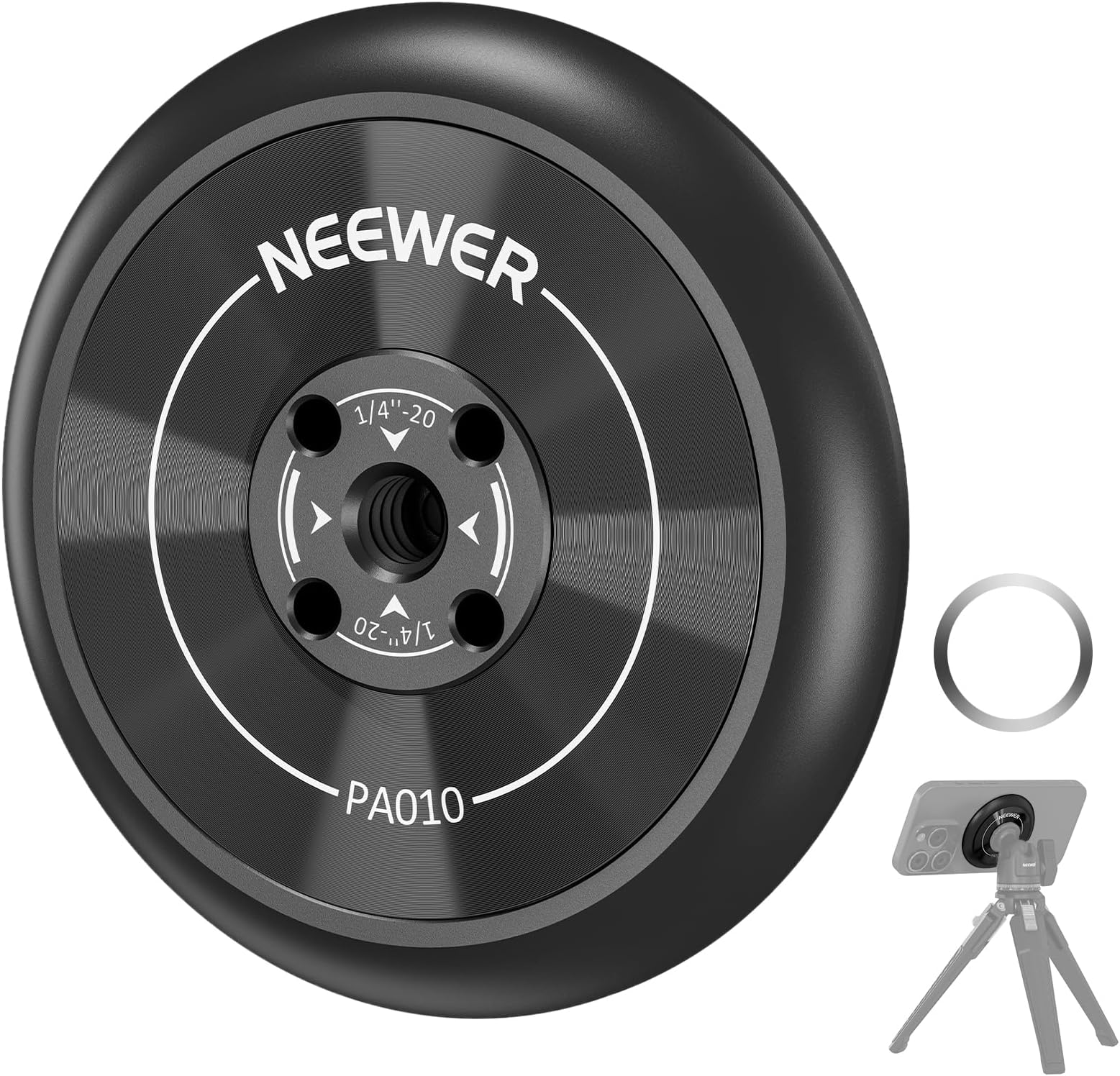 Amazon.com: ULANZI Magnetic iPhone Tripod Mount MA47, Magnet Phone ...