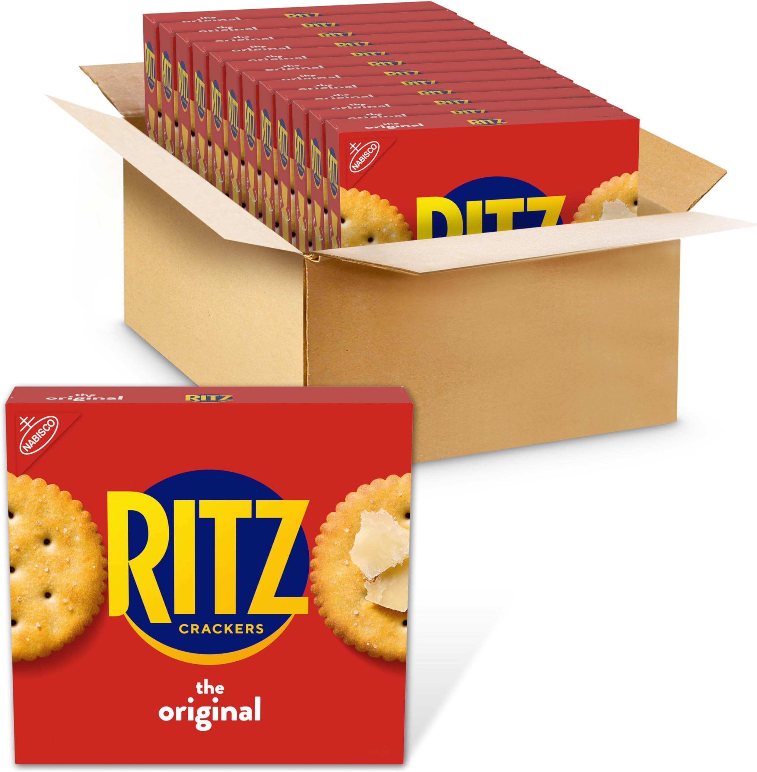 Amazon.com: RITZ Original Crackers, 12 - 13.7 Ounce Boxes (Pack of 12)