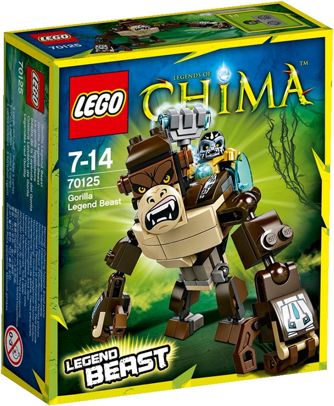 LEGO Chima Gorilla Legend Beast : Amazon.co.uk: Toys & Games