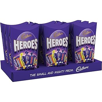 Cadbury Heroes Chocolate Box, 323g (Pack of 6): Amazon.co.uk: Grocery