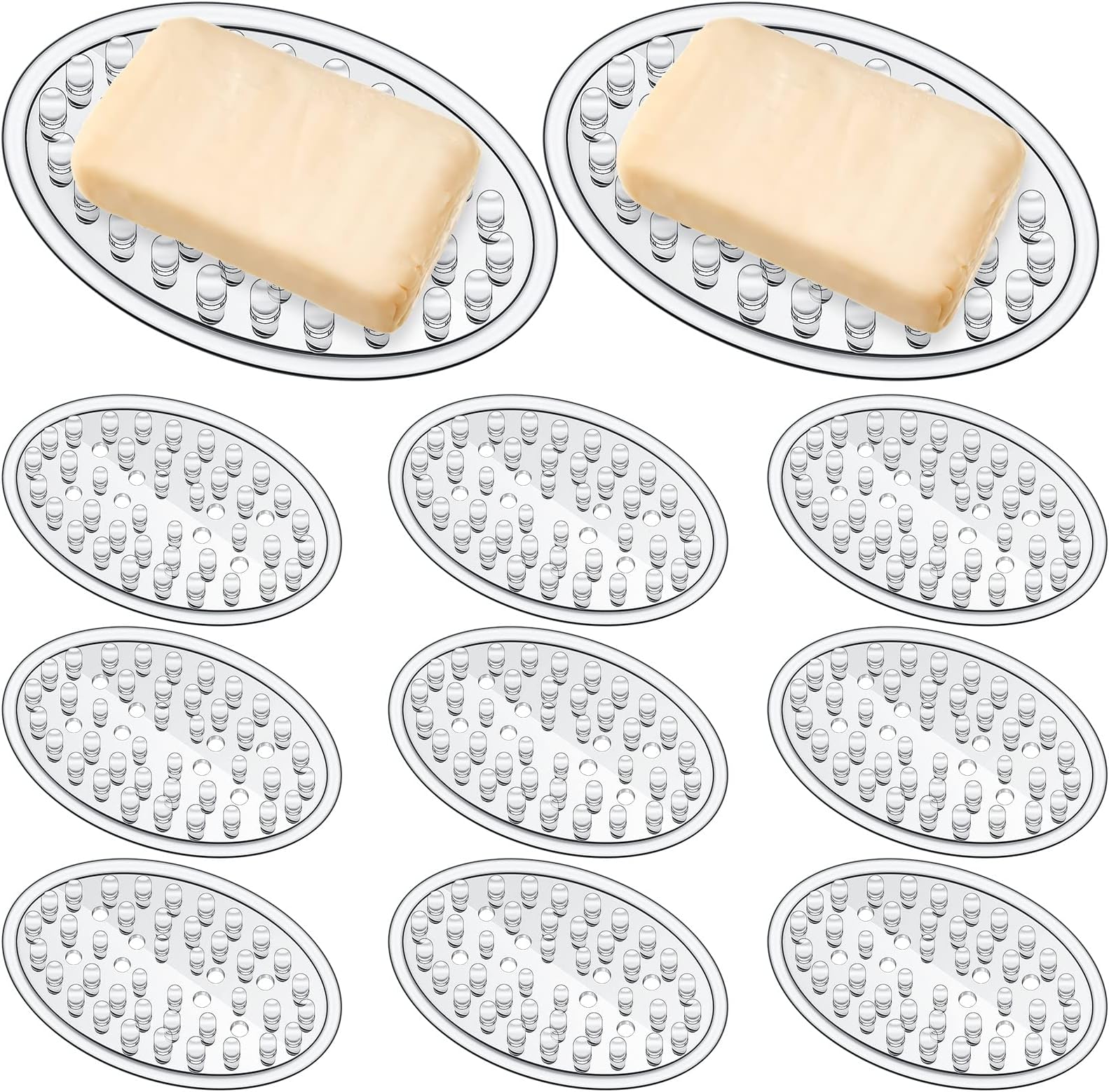 Amazon.com: iDesign Plastic Soap Saver, Holder Tray for Bathroom ...