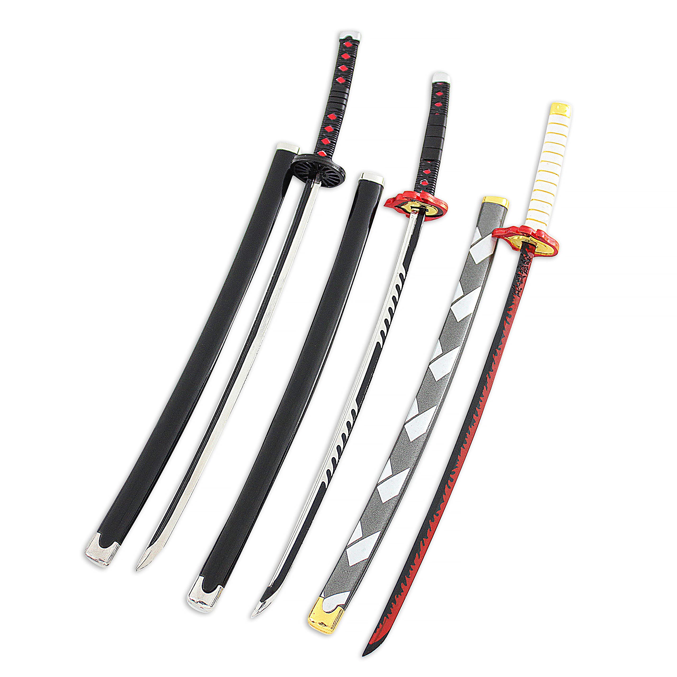 Oppulents Demon Slayer 10 Toy Swords Action Figure Pack Of 3 ...