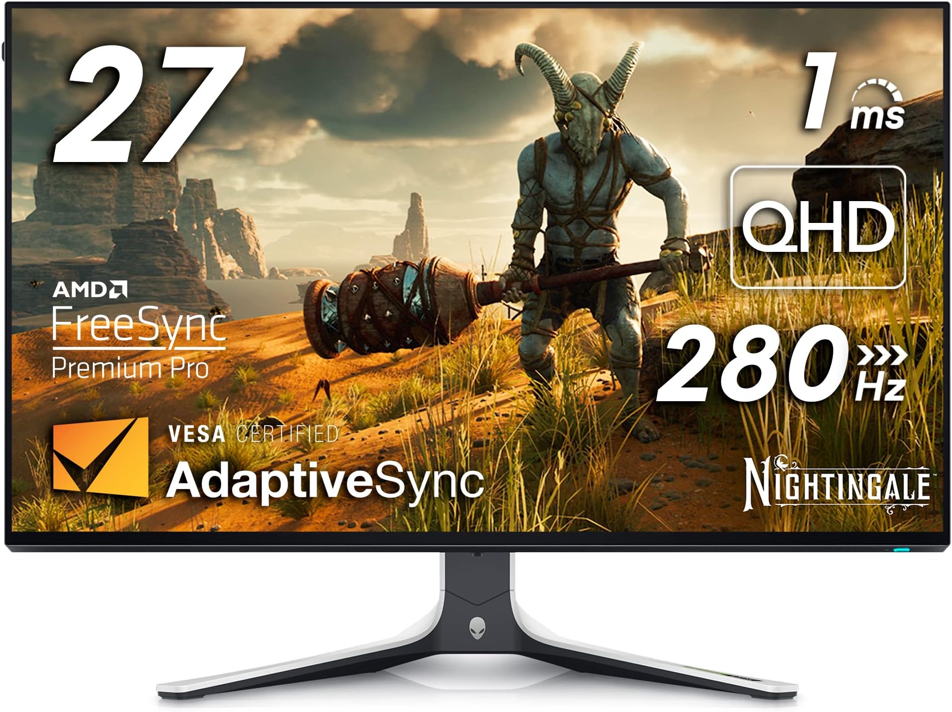 Dell ALIENWARE 27 Gaming Monitor - AW2723DF, up to 280Hz, IPS, 1ms GtG ...