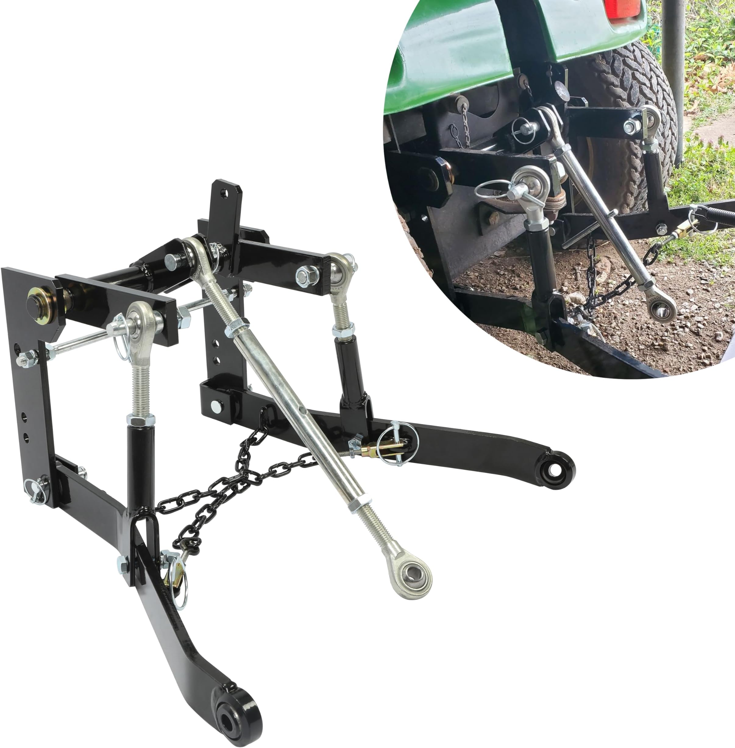 Amazon.com: Rear Sleeve Hitch Attachment fits Lawn and Garden Tractors ...