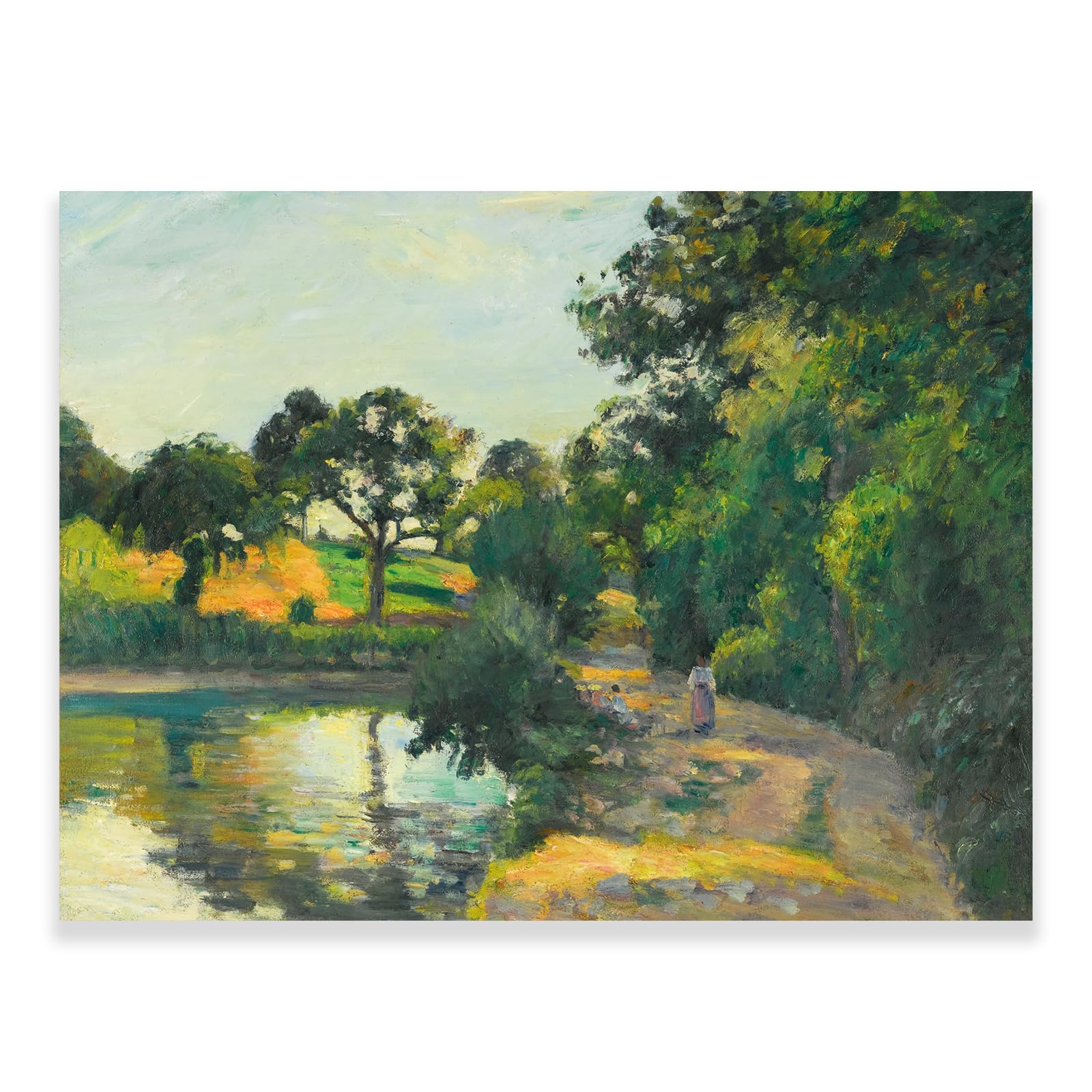 Amazon.com: KWAY Camille Pissarro Wall Art - Most Beautiful Rural ...