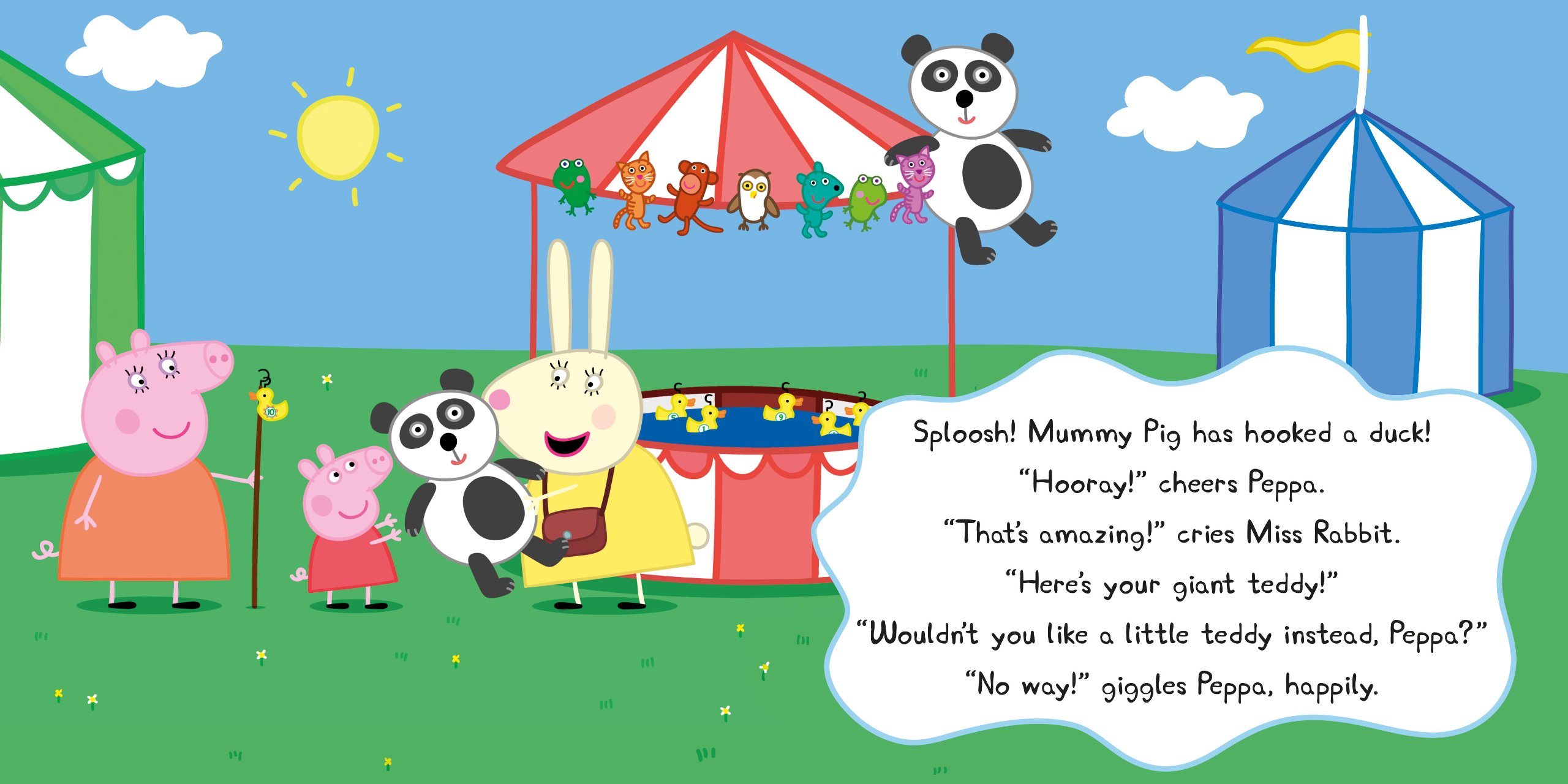 Peppa Pig English Fun Fair Clipart