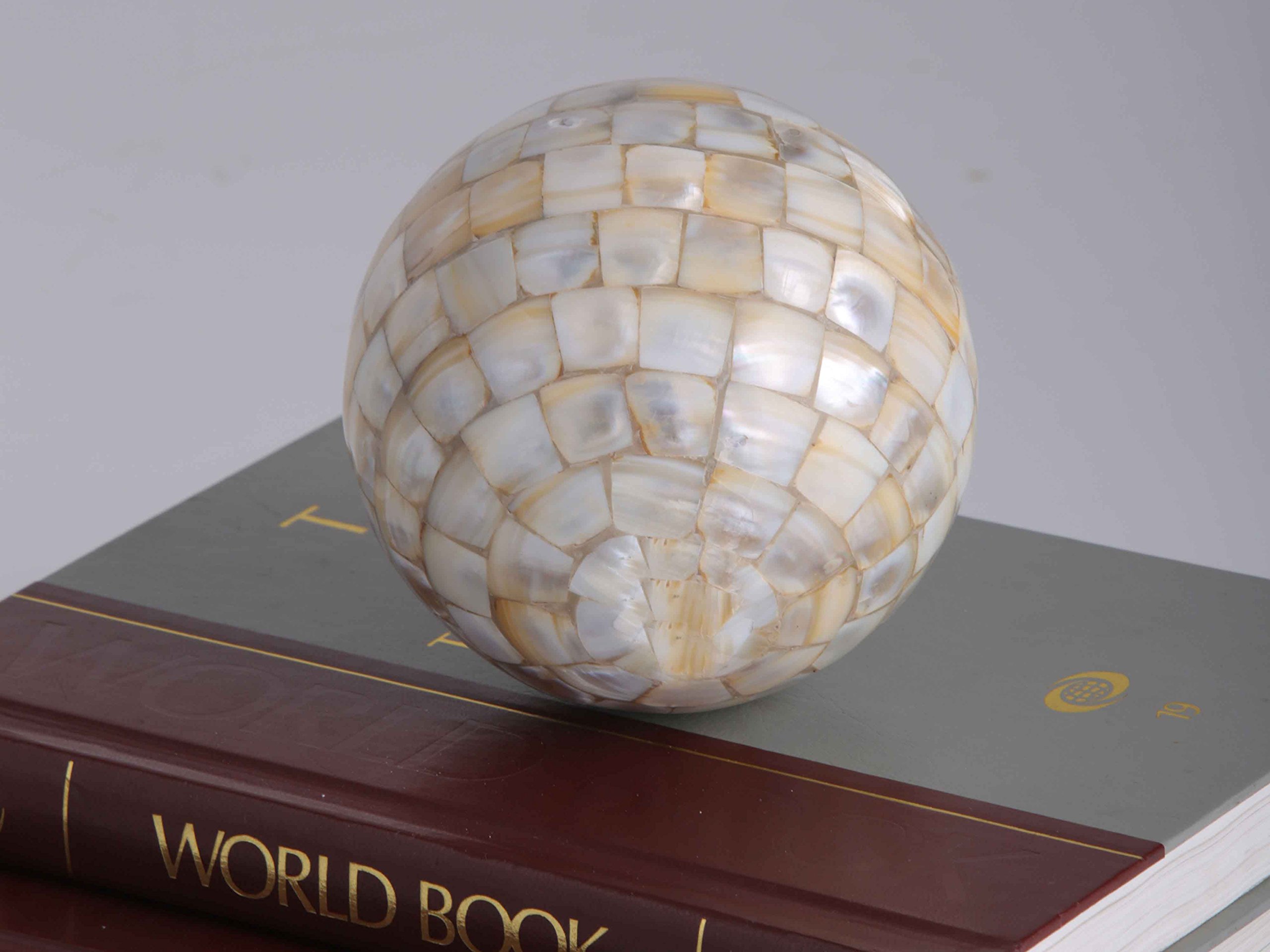 Mother Of Pearl Sphere