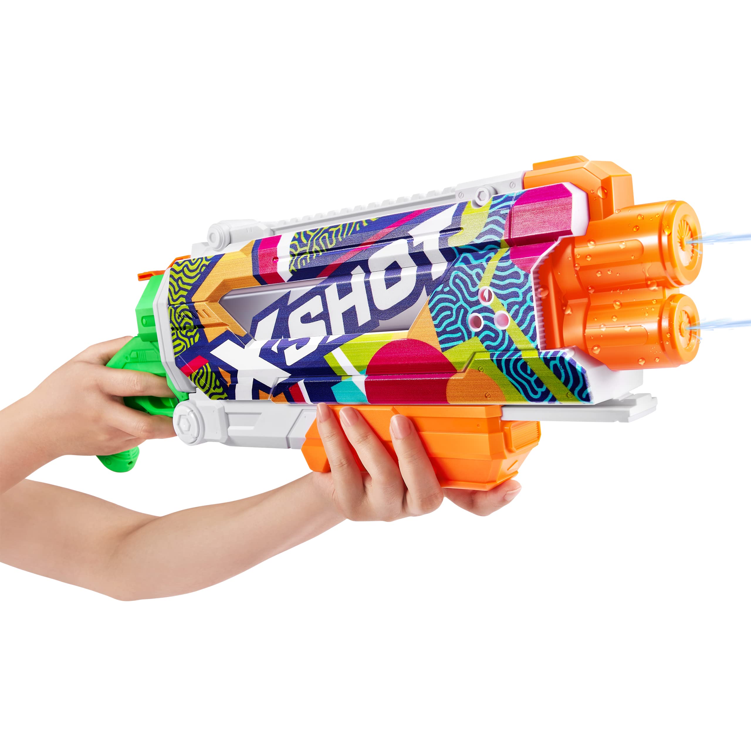 Snapklik.com : X-Shot Water Fast-Fill Skins Pump Action Water Blaster ...