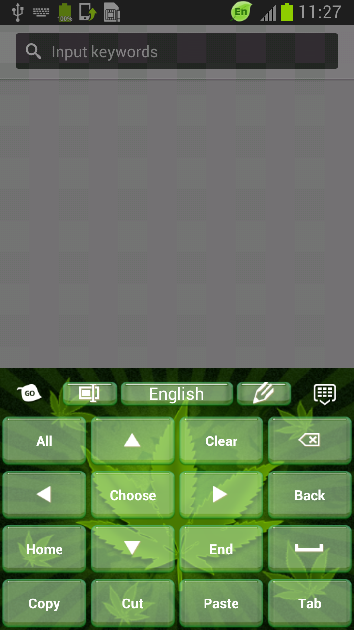 Keyboard Green Weed - App on Amazon Appstore