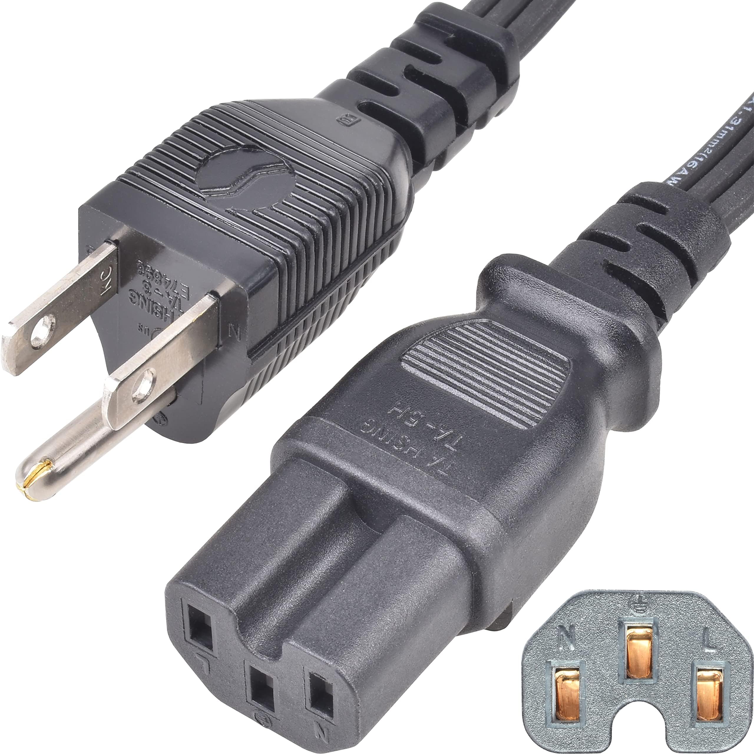 Amazon.com: FITE ON 6ft UL AC Power Cord Compatible with Wagner 705 ...