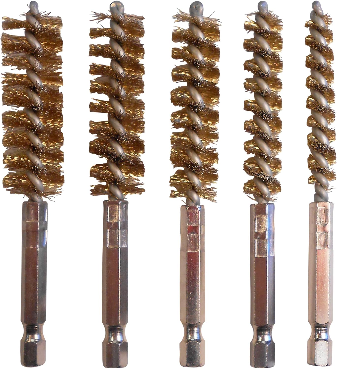 Amazon.com: Brass Barrel, Pipe,Hole, Internal and Thread Cleaning Brush ...