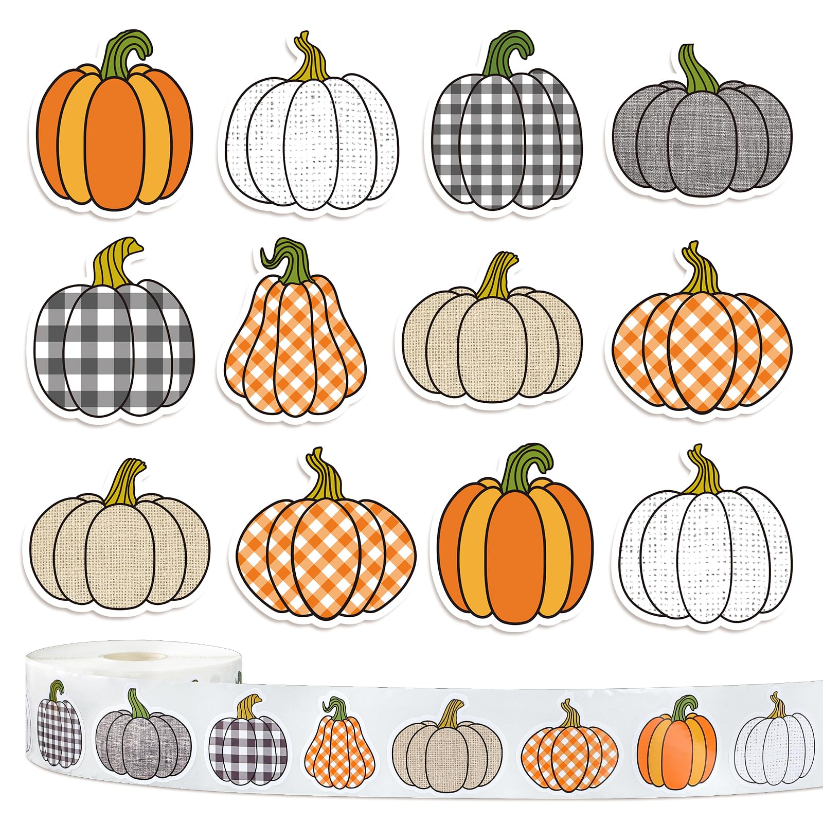 Pumpkin Stickers Printables Cute Pumpkin Sticker Template. Halloween