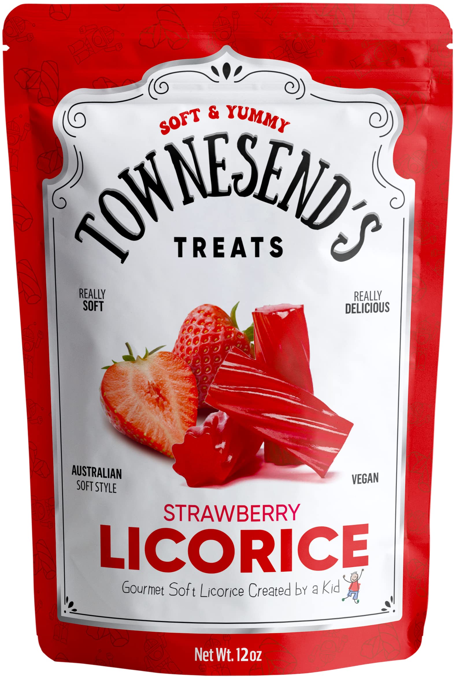Buy Townesend's Treats Red Licorice | 12 Ounce | Soft & Chewy ...