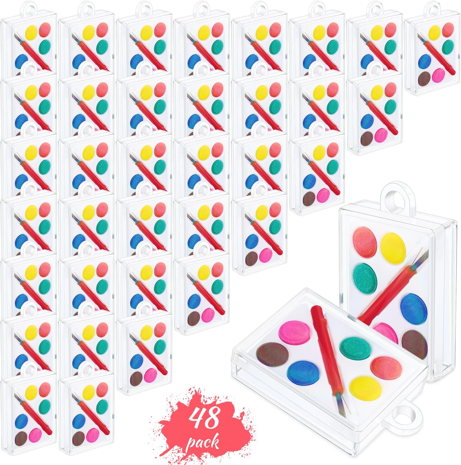 Amazon.com: Watercolor Paint Sets Mini Paint Sets Mini Watercolor Kids ...