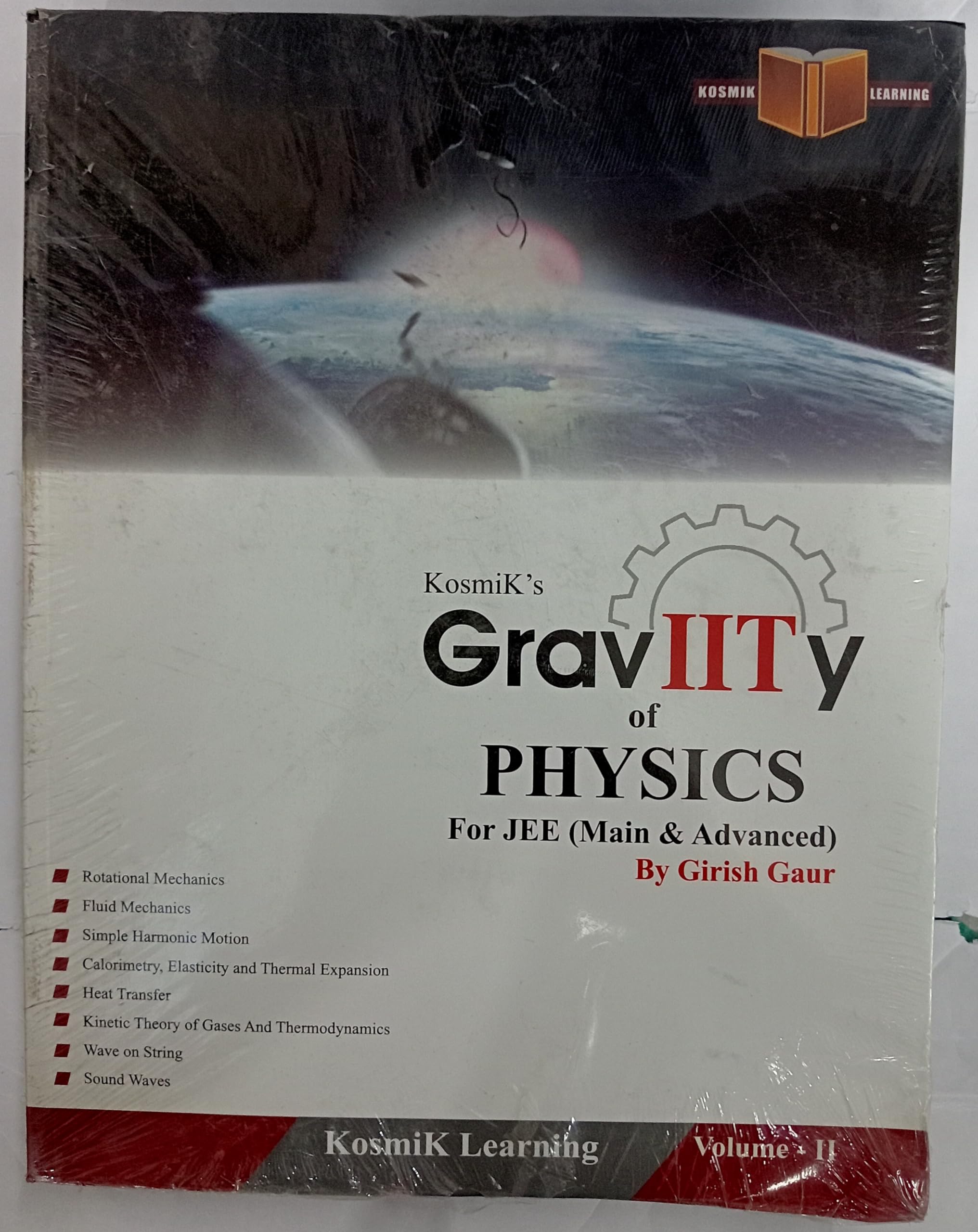 Kosmiks Grav Iit Y Of Physics For Jee Main Advanced | Desertcart INDIA
