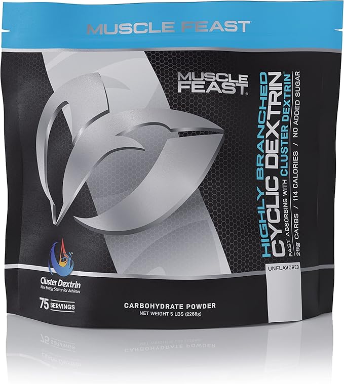 Amazon.com: Muscle Feast Highly Branched Cyclic Dextrin Premium Pre ...