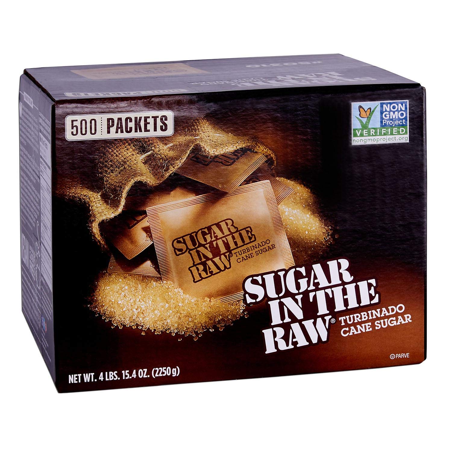 Amazon.com: Sugar In The Raw, 500 Packets 4 LBS,15.4 Ounces : Grocery ...
