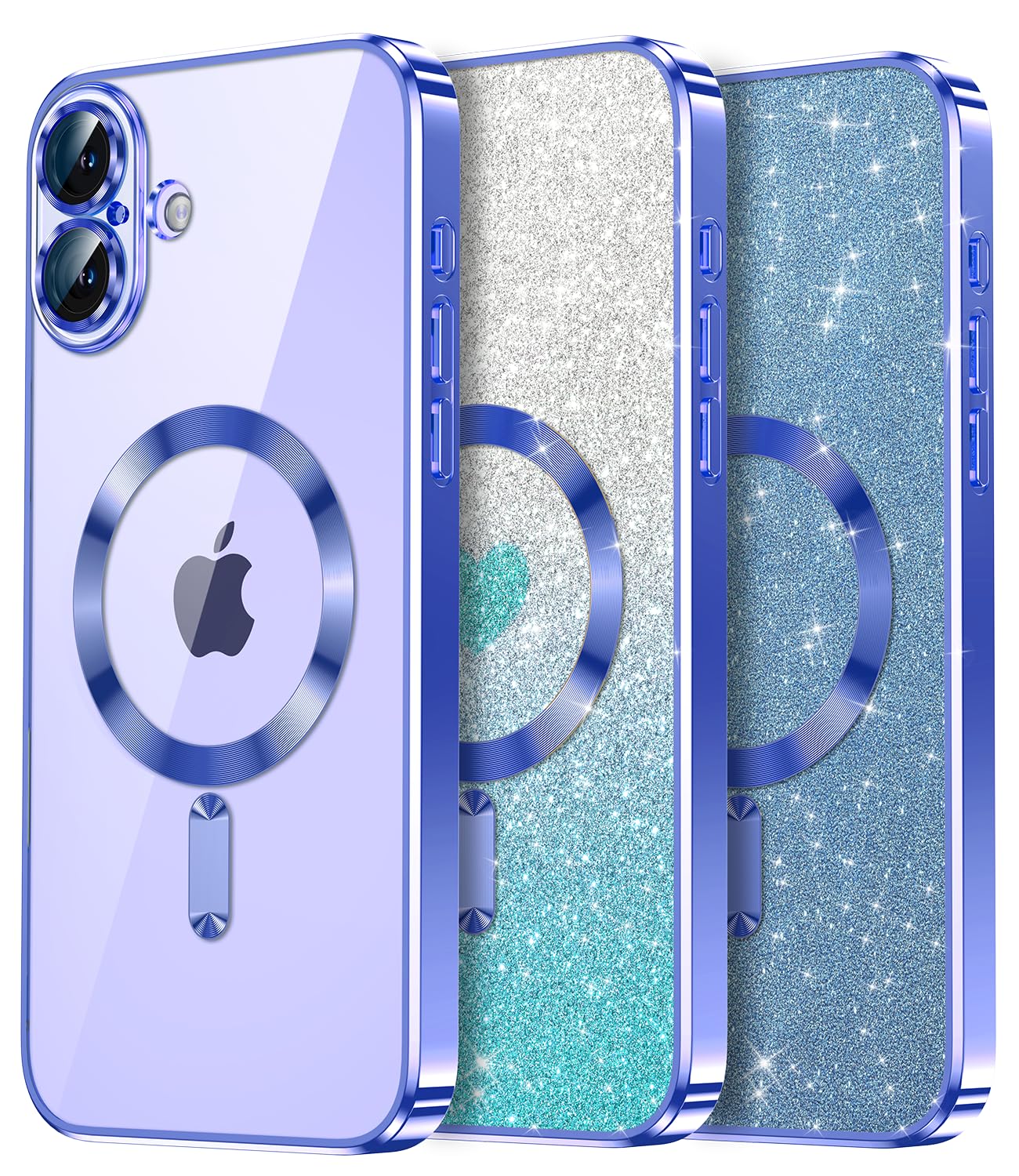 Amazon.com: Waldeng for iPhone 16 Case with 1X Screen Protector ...