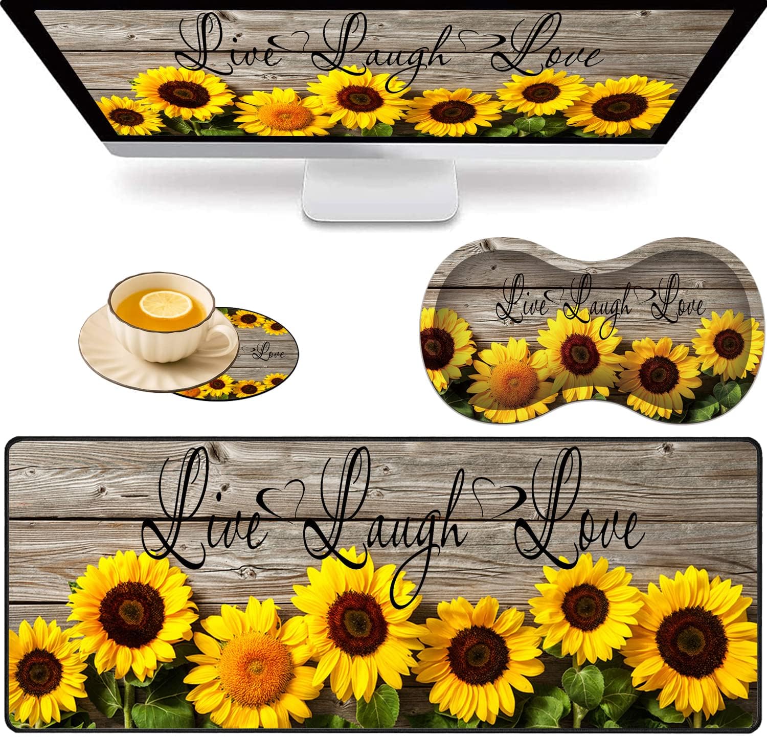 Amazon.com : Large Gaming Mouse Pad Non-Slip Keyboard Pad Soft Extended ...