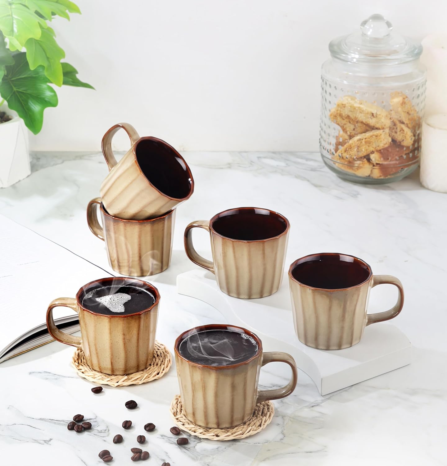 Buy CELLO Glory Mug Set | Microwave & Dishwasher Safe | Ceramic Tea ...