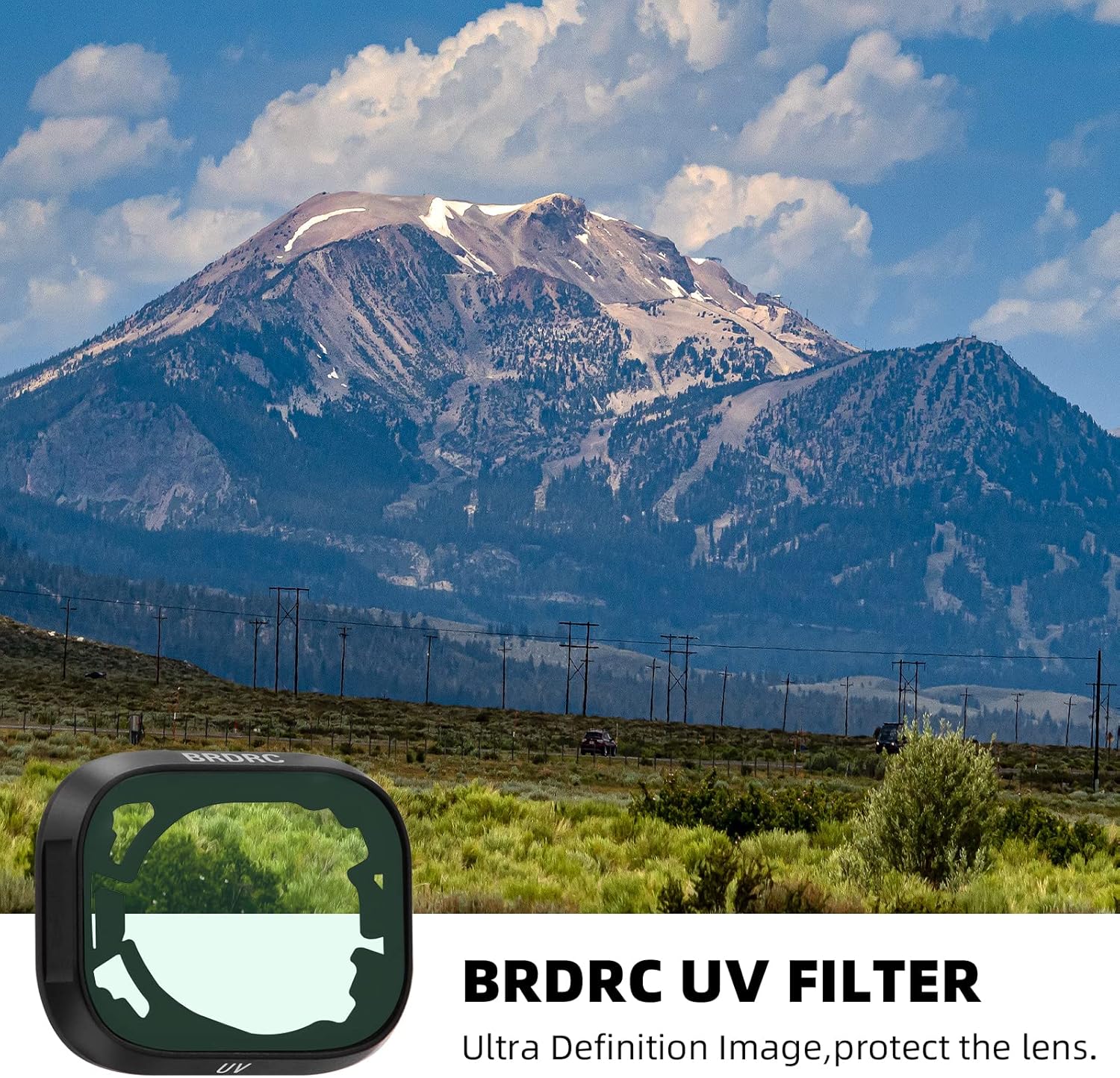 BRDRC – Filtro de lente UV para cámara DJI Mini 3Mini 3 Pro, filtros de ...