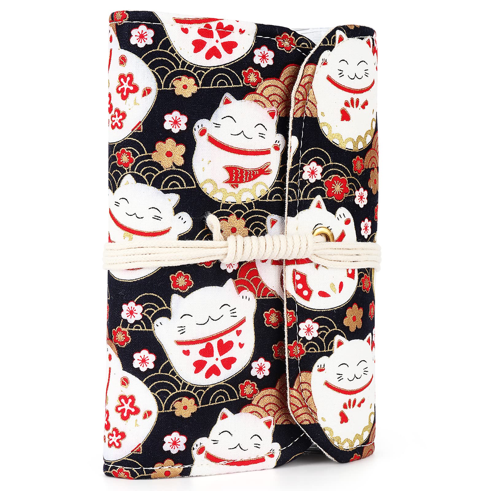 Coopay Fixed Circular Needle Case, Compact Circular Needle Holder Roll ...