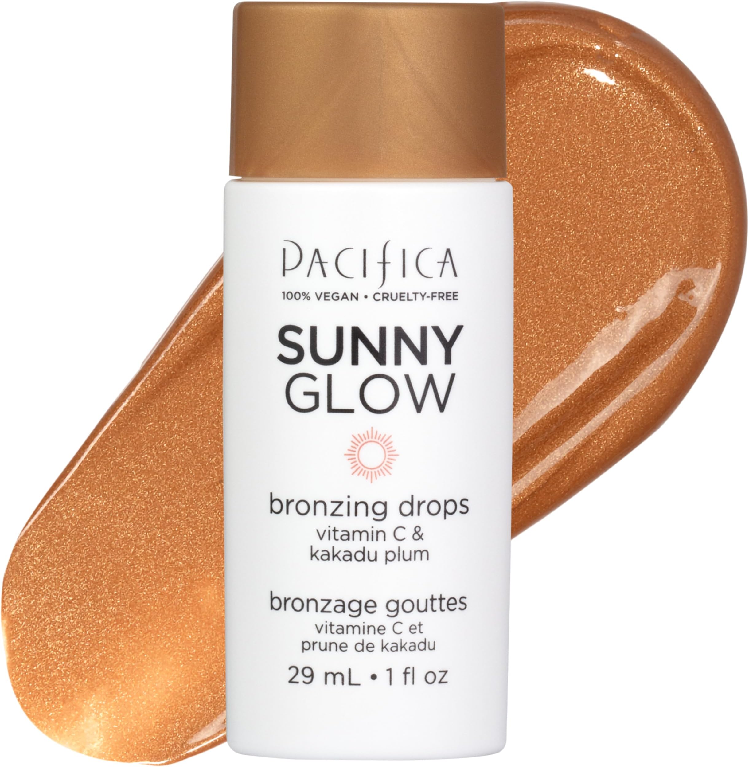 Amazon.com: Pacifica Sunny Glow Liquid Face Bronzer Drops - Face Makeup ...