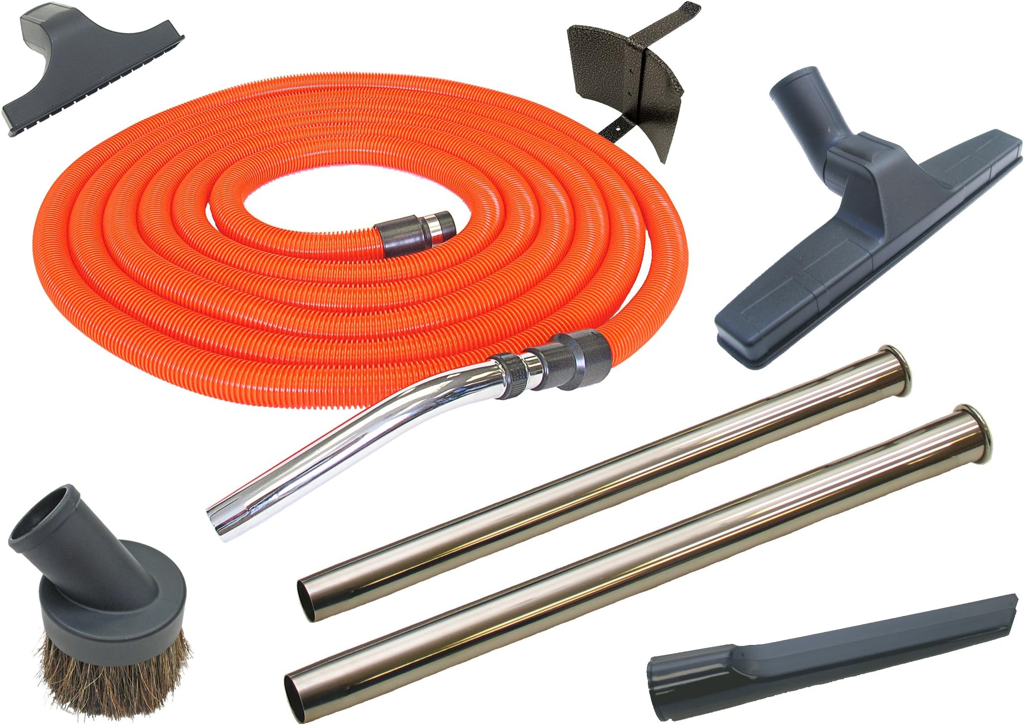 Amazon.com - Hide A Hose Central Vacuum White Inlet Kit with 40 Foot Hose