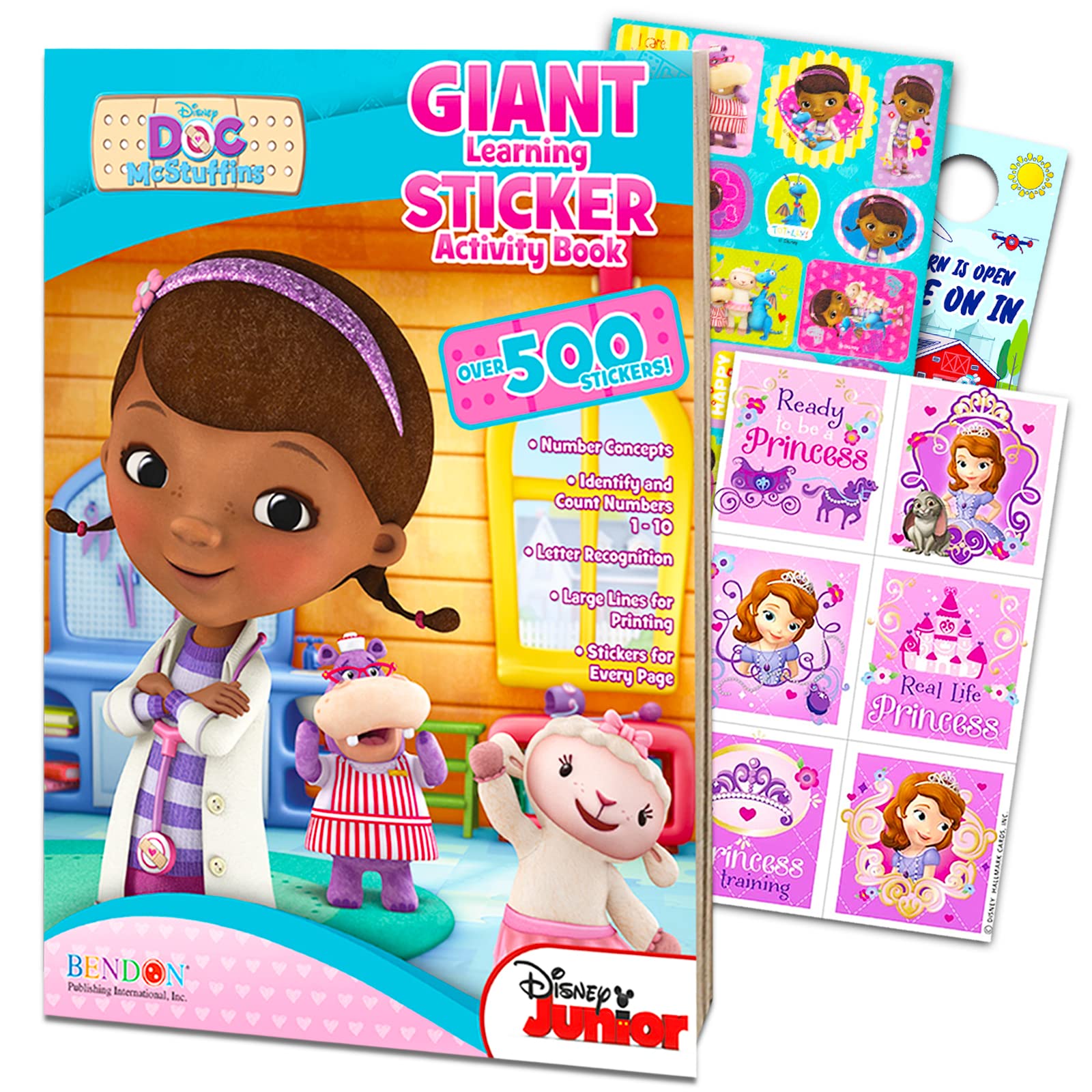 Doc Mcstuffins Activity Pages