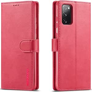 Amazon.com: KOBBRAN for Samsung Galaxy S20 Plus Galaxy S20+ Wallet Case Leather with Credit Card ...