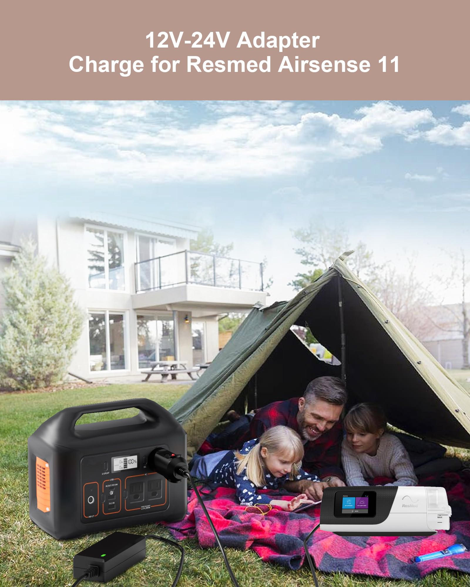 Snapklik.com : Replacement For Resmed Airsense 11 12 Volt Adapter ...