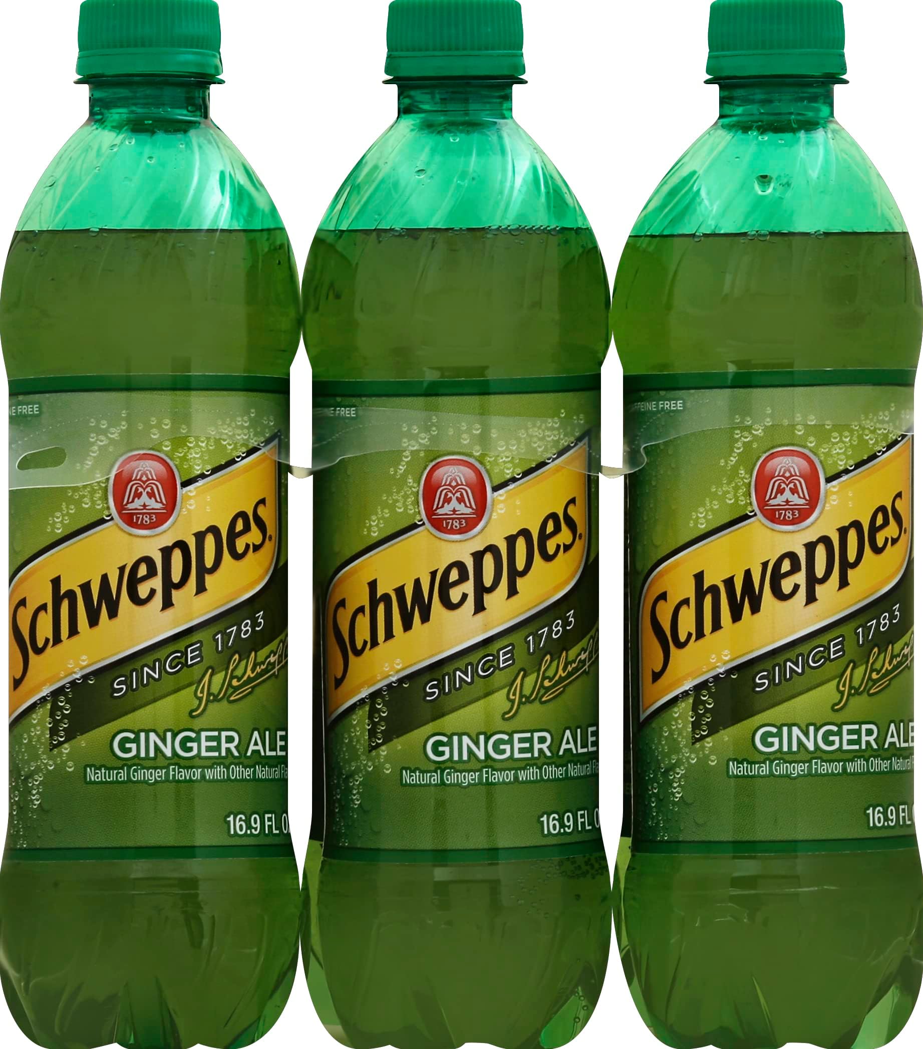 Amazon.com : Pepsi, Schweppes Ginger Ale, 6 Pack, 16.9 Fl Oz : Grocery ...