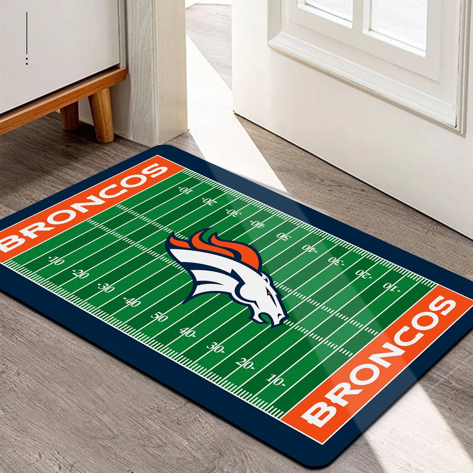 Amazon.com: AYYQHC Football Field Design Entry Floor Mat,30" W x 18" H ...
