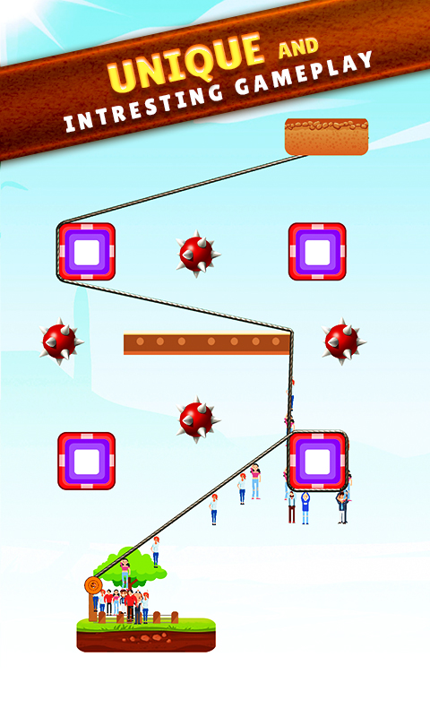 ZipLine People Rescue Challenge - Physics Rope Puzzle:Amazon.com ...