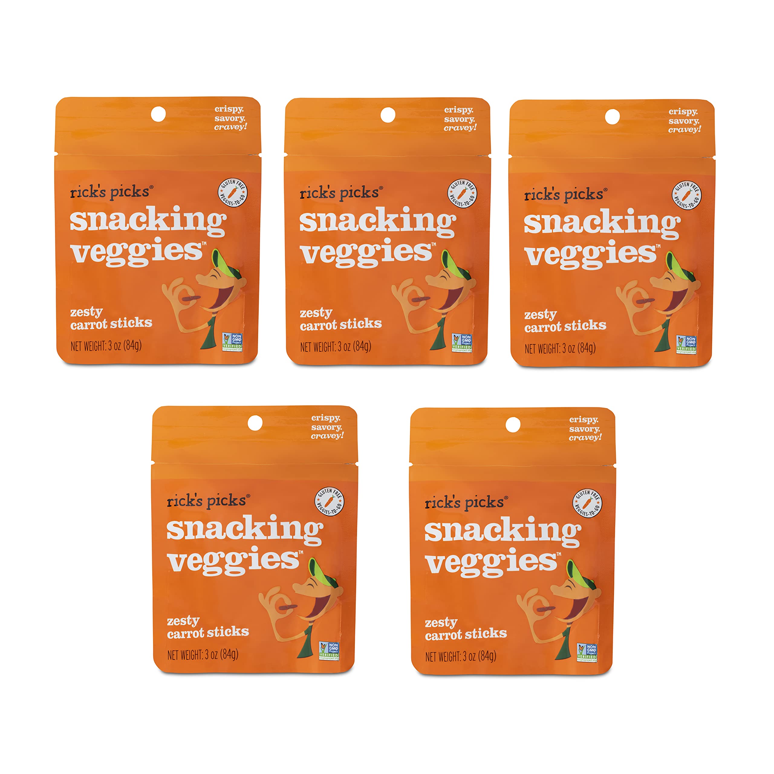 Snapklik.com : Ricks Picks Snacking Veggies, Snacking Pickles; Gluten ...