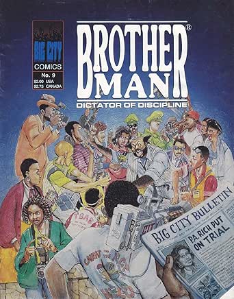 Amazon.com: Brotherman #9 FN ; Big City comic book | Brother Man ...
