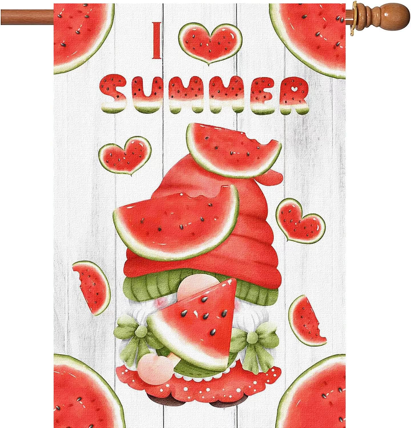 Amazon.com : Surfapans Summer House Flag 28x40 Inch Double Sided ...