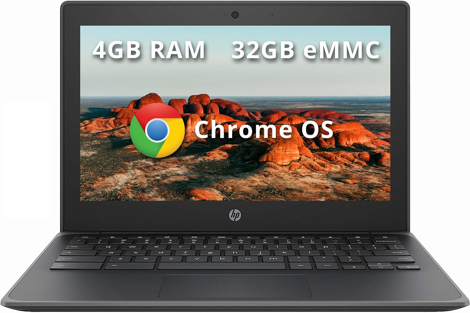 Amazon.com: HP 11.6" HD Chromebook, AMD A4-9120C Processor, 4GB RAM ...