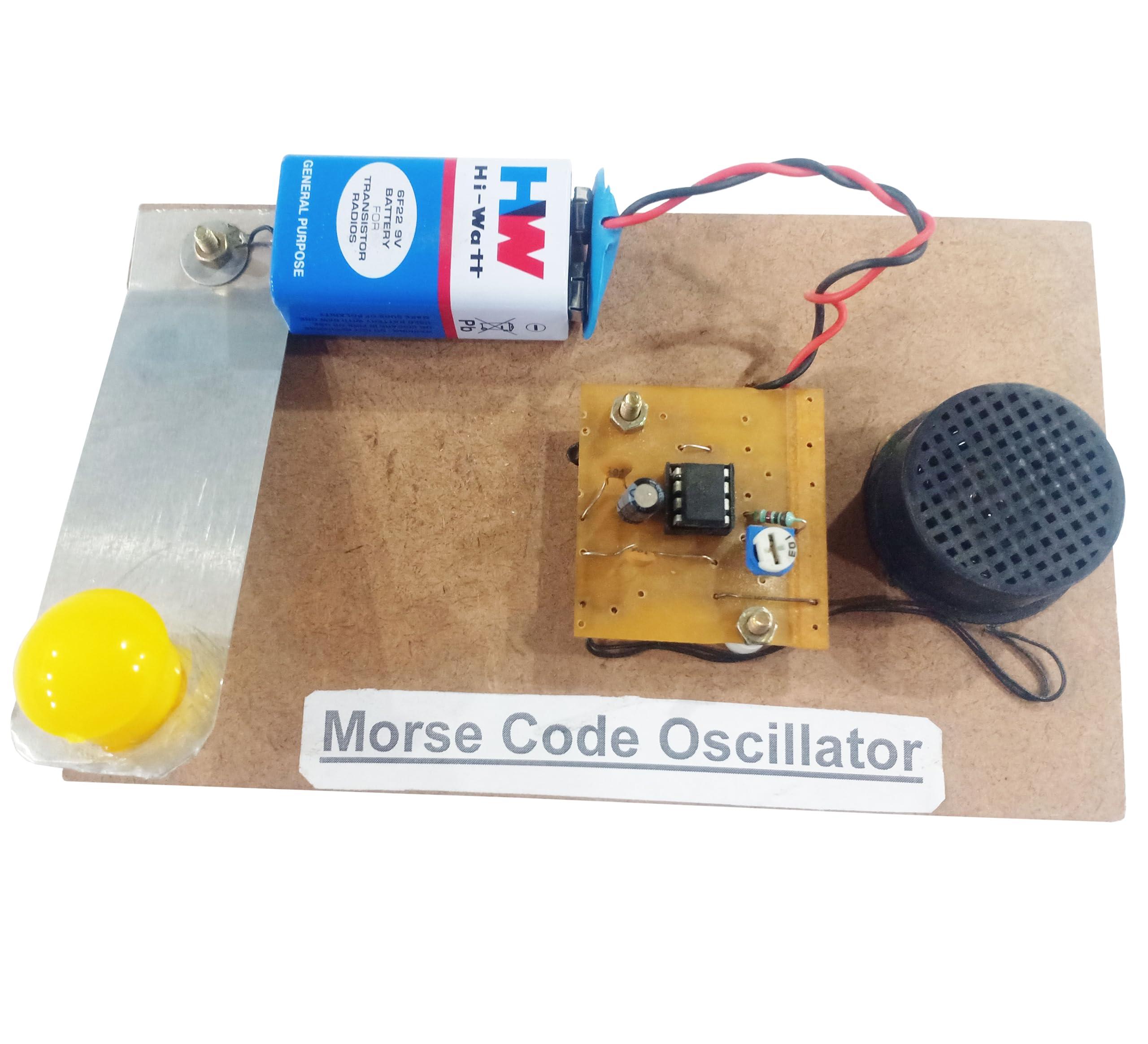Buy Morse Code Oscillator Generator Physics Working Model & Project ...